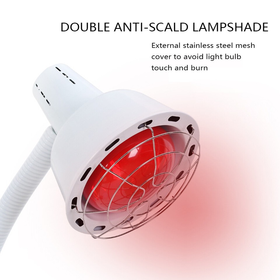 275W IR Infrared Red Heat Light Therapy Bulb Lamp Muscle Pain Relief ...
