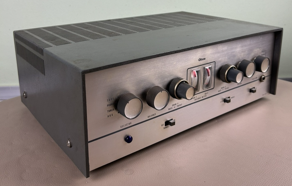 OLSON AM-229 INTEGRATED TUBE AMPLIFIER PARTS/REPAIR | eBay