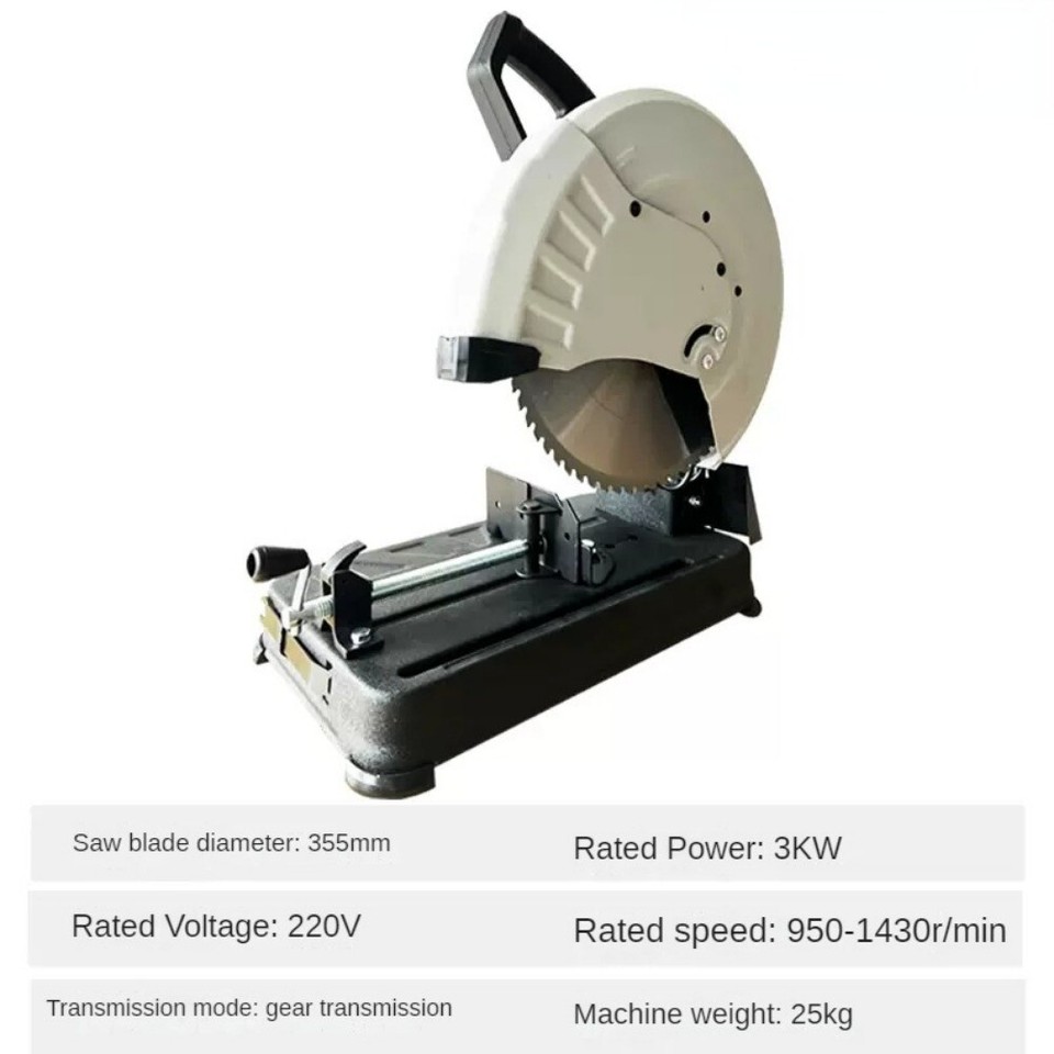 Metal Cold Cutting Saw High Power Industrial Grade Benchtop Cutting ...