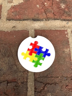 Autism Awareness Car Coasters / Car Coasters (SET OF 2) | eBay