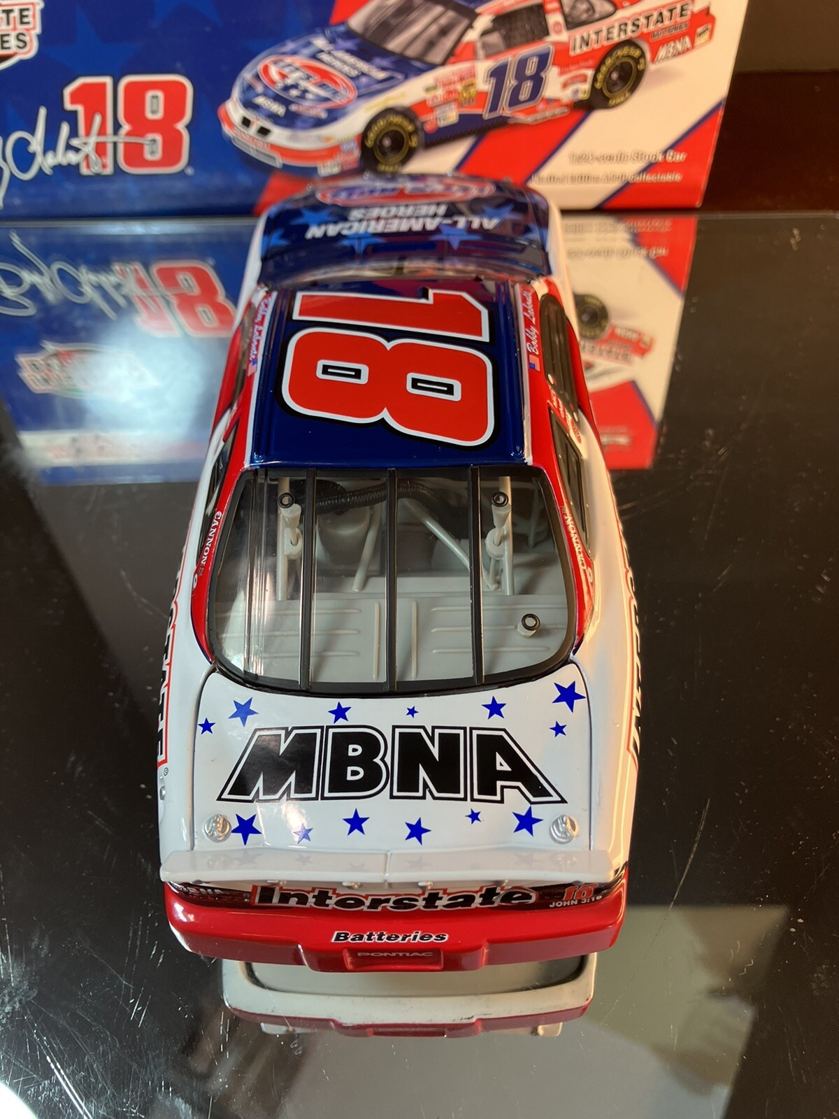 Bobby Labonte #18 Interstate Batteries Let's Roll Todd M. Beamer 2002 ...