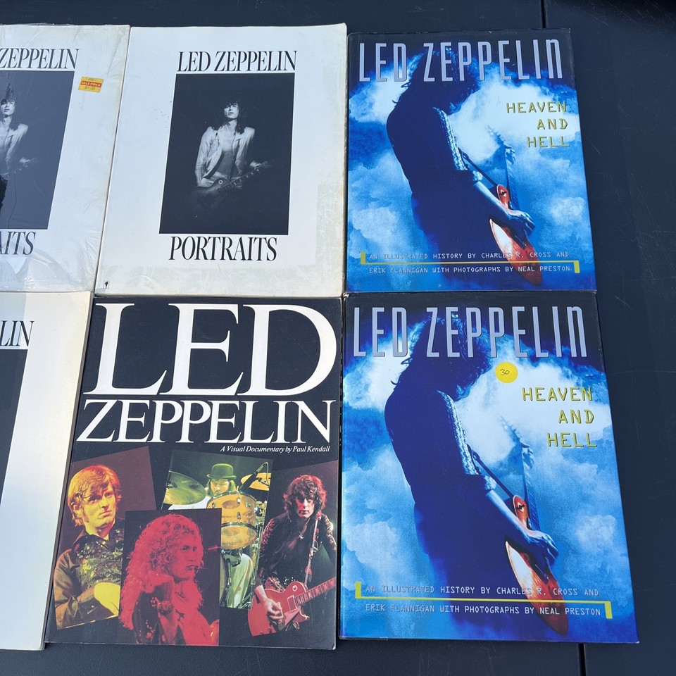 Led Zeppelin Book Lot Sealed | eBay