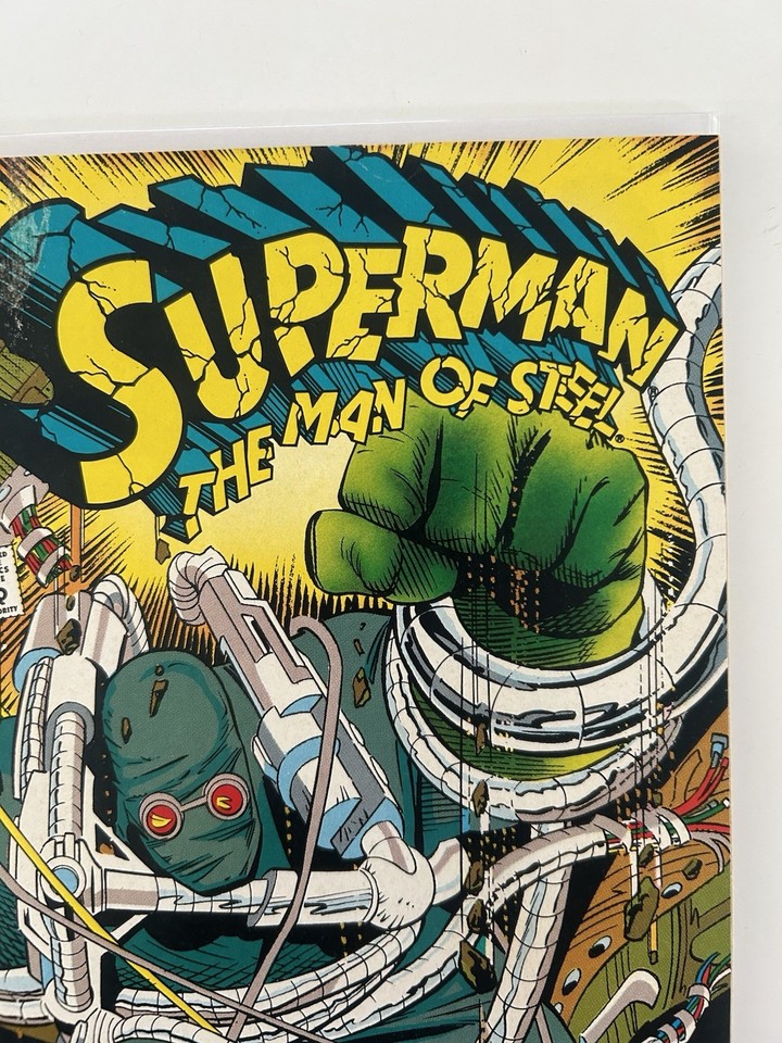 Superman Man of Steel #18, Key Doomsday Newsstand, DC 1992 Combined ...