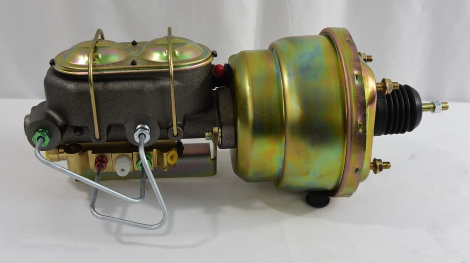 7" dual diaphragm power brake booster & master cylinder proportioning ...