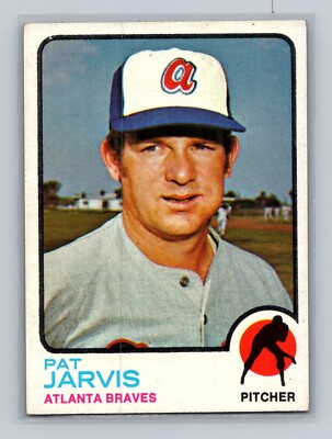 1973 Topps Pat Jarvis Atlanta Braves Baseball Card #192 | eBay