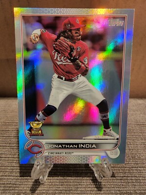 2022 Topps Series 2 Jonathan India Rainbow Parallel Gold Rookie Cup | eBay