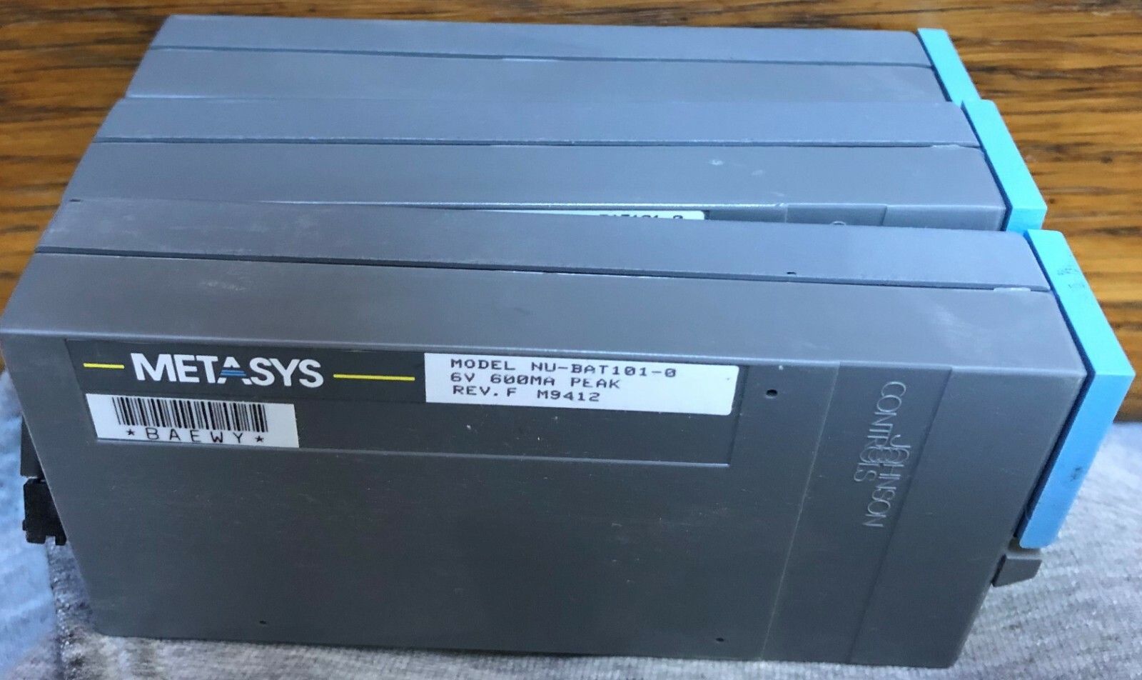 Johnson Controls Metasys NU-BAT101-0 Battery Rev F | eBay