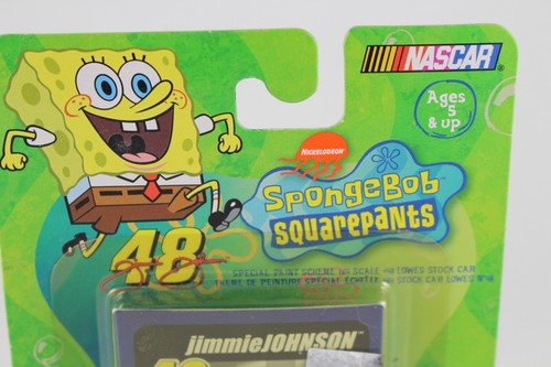 Racing Champions 2003 Jimmie Johnson #48 Spongebob Squarepants 1/64 Die ...
