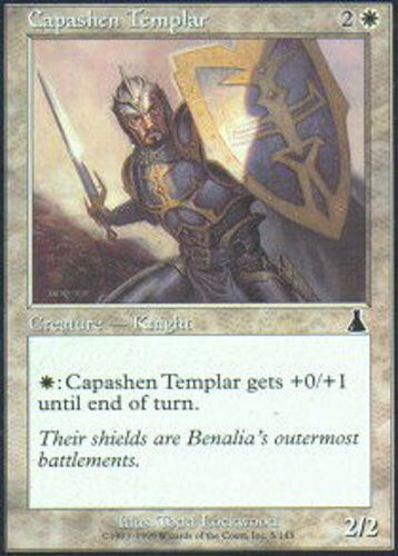 MTG: Capashen Templar [Moderately Played] Urza's Destiny Magic the ...