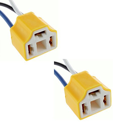 2x Socket Connector 3-way Ceramic for Headlight Bulb H4/9003/HB2 | eBay