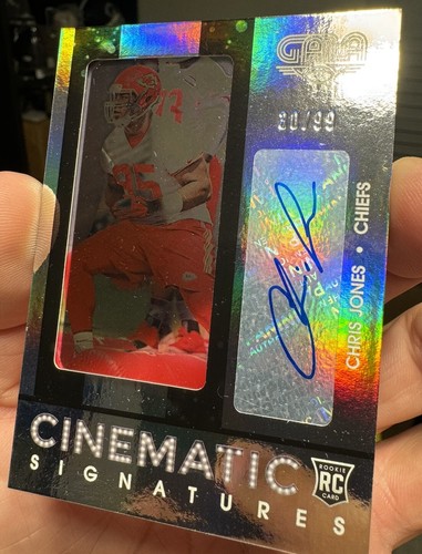 2016 Panini Gala - Cinematic Rookie Signatures #CRS-JO Chris Jones /99 ...