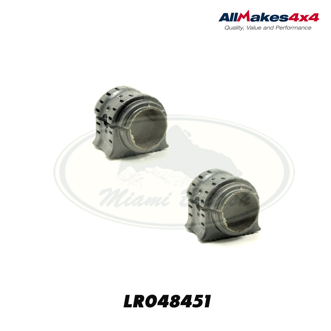 LAND ROVER FRONT STABILIZER BAR MOUNTING BUSHING x2 LR048451 ALLM4x4 | eBay