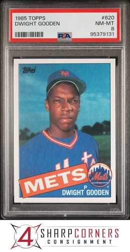 1985 TOPPS #620 DWIGHT GOODEN RC METS PSA 8 | eBay