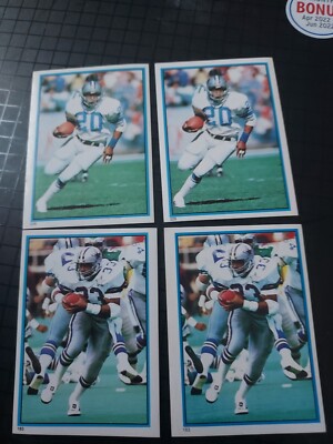 1985 Topps Stickers #228,#183 TONY DORSETT/ BILLY SIMS | eBay