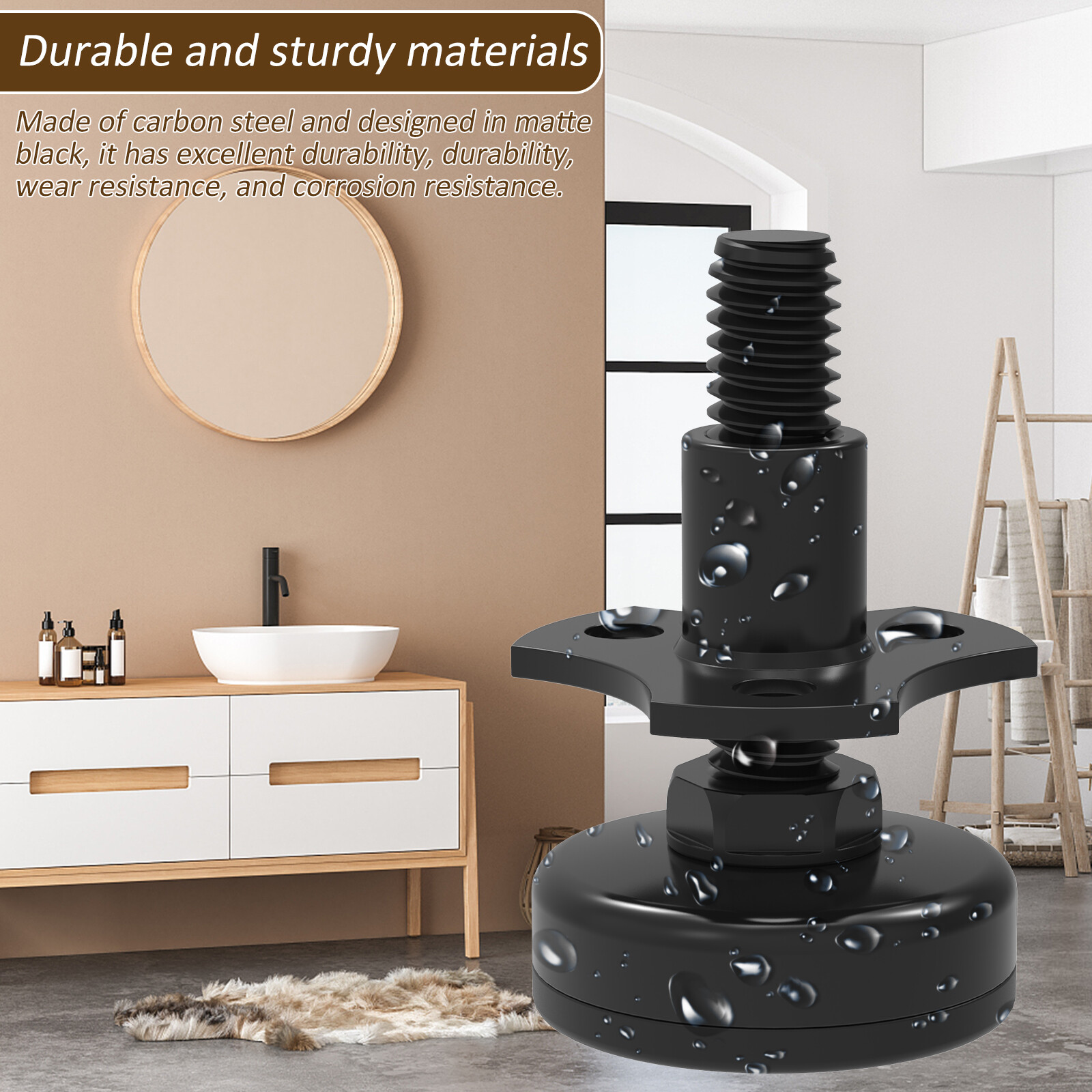 8Pcs Furniture Levelers Adjustable Furniture Leveling Feet Sturdy ...