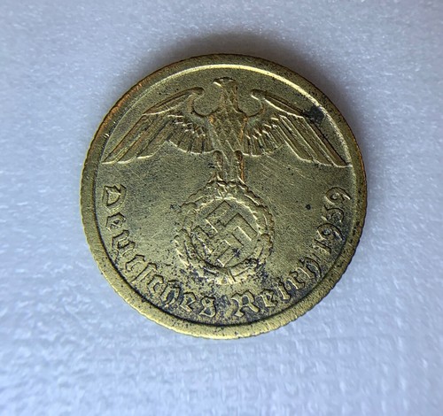 GERMAN 3rd REICH 1939 - 10 REICHSPFENNIG WWII Deutch COIN | eBay