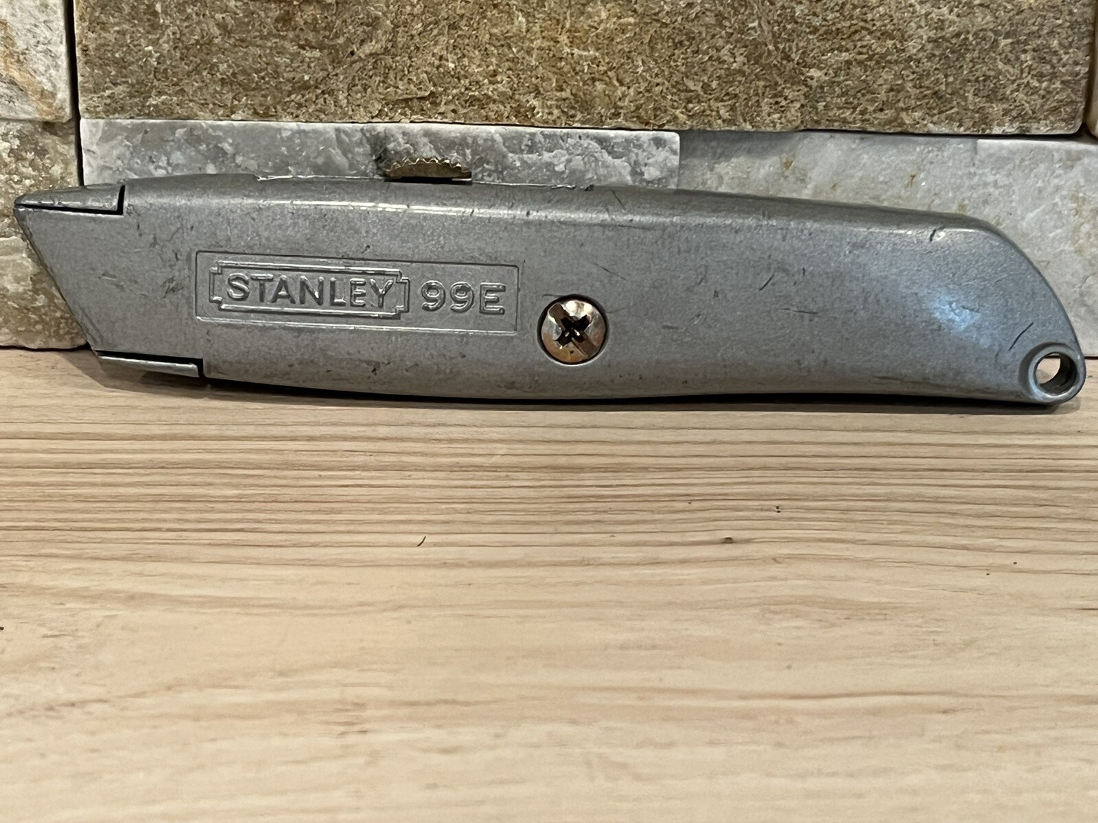 Stanley 99E 6 inch Retractable Silver Metal Box Cutter Utility Knife | eBay