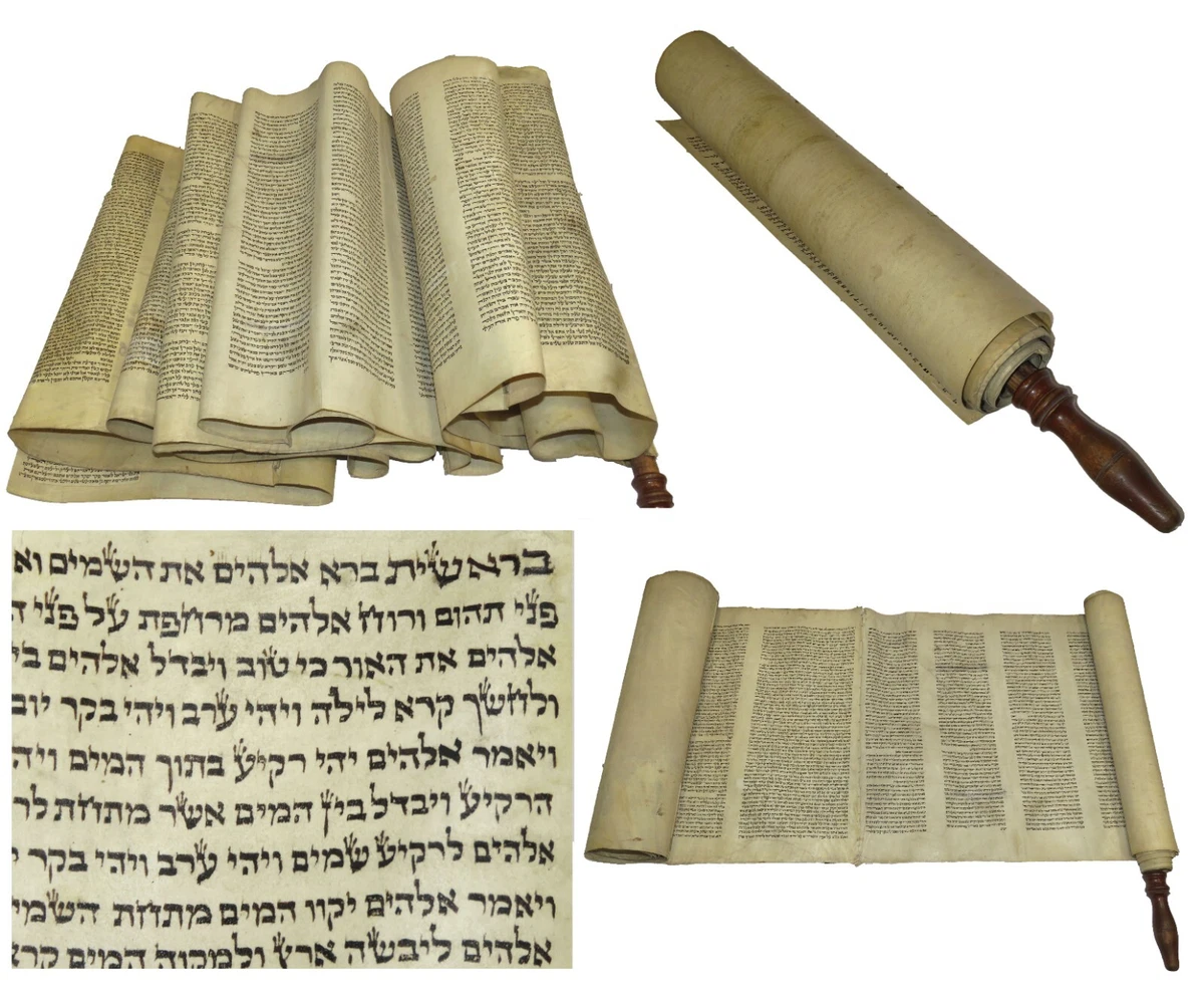 Ancient Torah Book