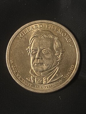 2010P MILLARD FILLMORE PRESIDENTIAL DOLLAR COIN | eBay