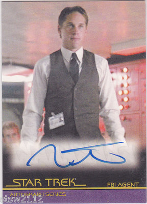 STAR TREK MOVIES QUOTABLE A92 JEFF LESTER FBI AGENT AUTOGRAPH | eBay