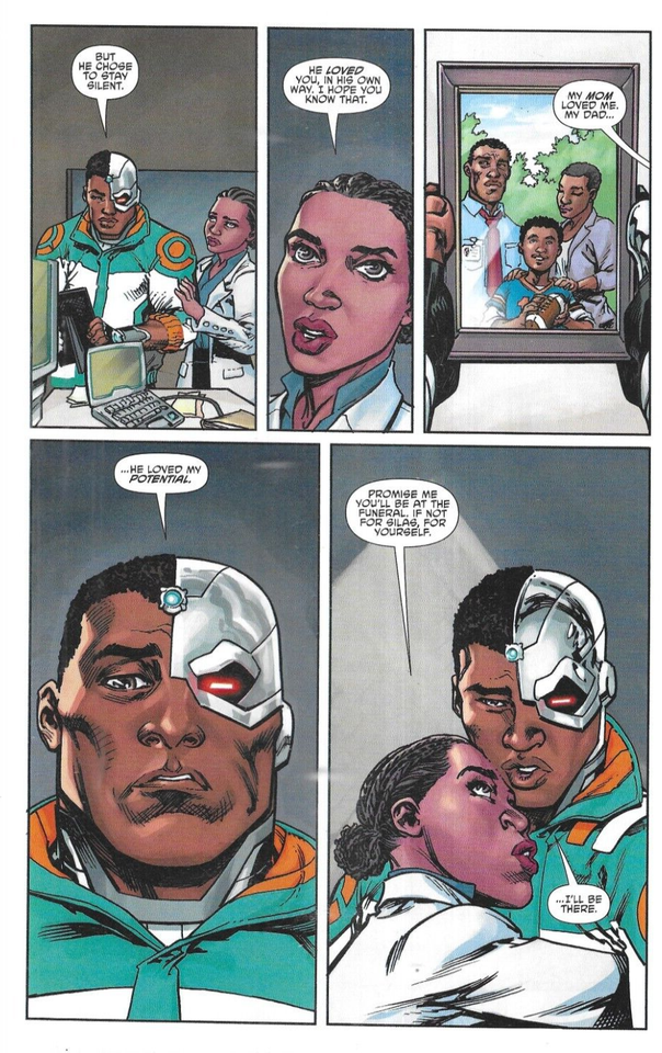 Cyborg Comic 1 First Print Cover A Edwin Galmon 2023 Morgan Hampton Tom ...