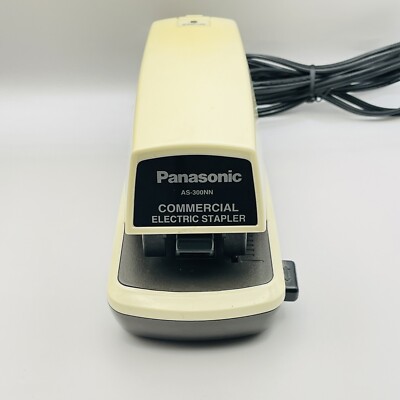 PANASONIC COMMERCIAL ELECTRIC STAPLER AS300N ADJUSTABLE PAPER DEPTH ...