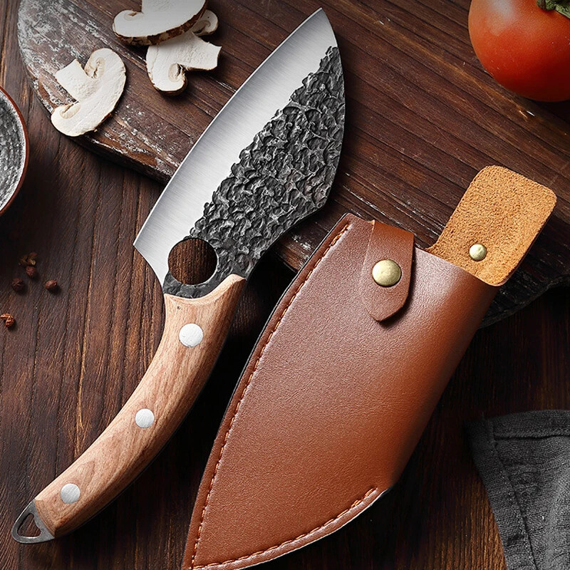Viking Chef Knife Japan Kitchen Meat Cleaver Butcher Boning Knife Asian ...