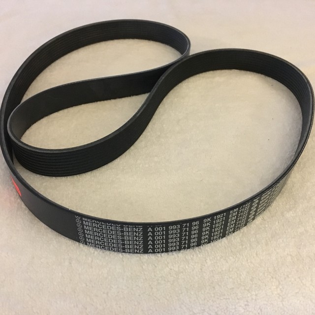 NOS Genuine Mercedes-Benz A0019937196 Serpentine Belt 9k1921 Em7122 for ...