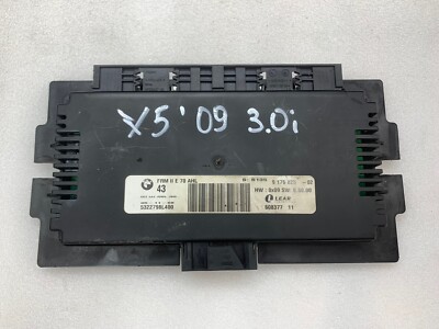 2009 BMW X5 FRM2 E70 AHL FOOTWELL LIGHT CONTROL MODULE OEM OEM 9176825 ...