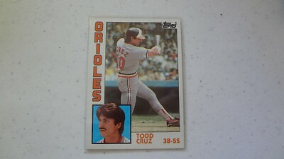 1984 TOPPS # 773 TODD CRUZ BASEBALL CARD | eBay