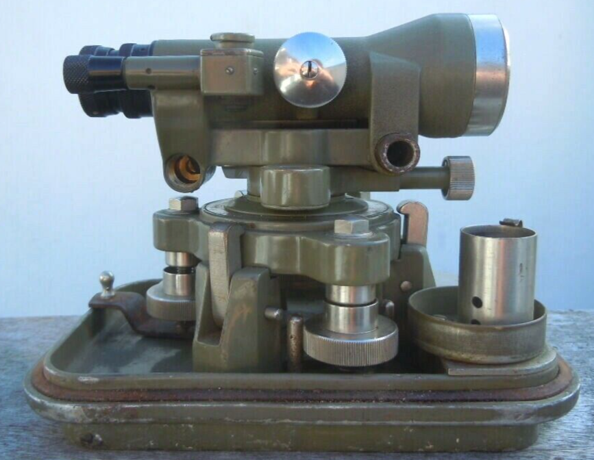 Theodolite Kern Aarau Suisse instrument topographie arpentage vers 1926 ...