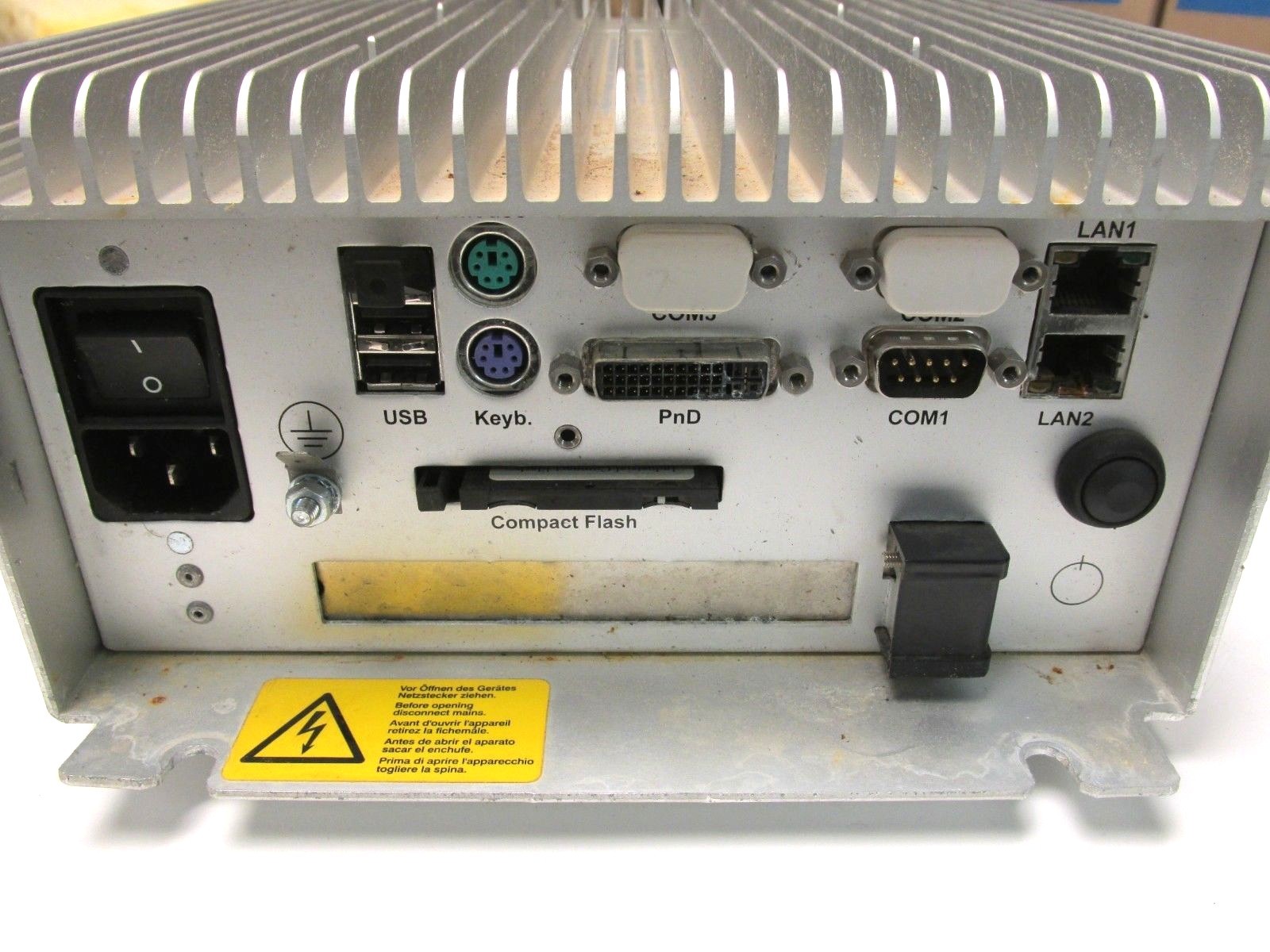 Xycom Touch Screen Monitor Model XT 1502 w/ Phoenix Contact DVG-IPC1100 ...