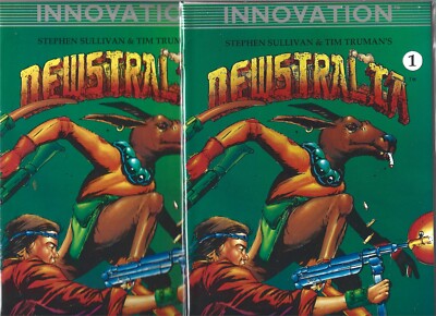 NEWSTRALIA #1 LOT OF 2 (VF+) COPPER AGE INNOVATION COMICS, TIMOTHY ...