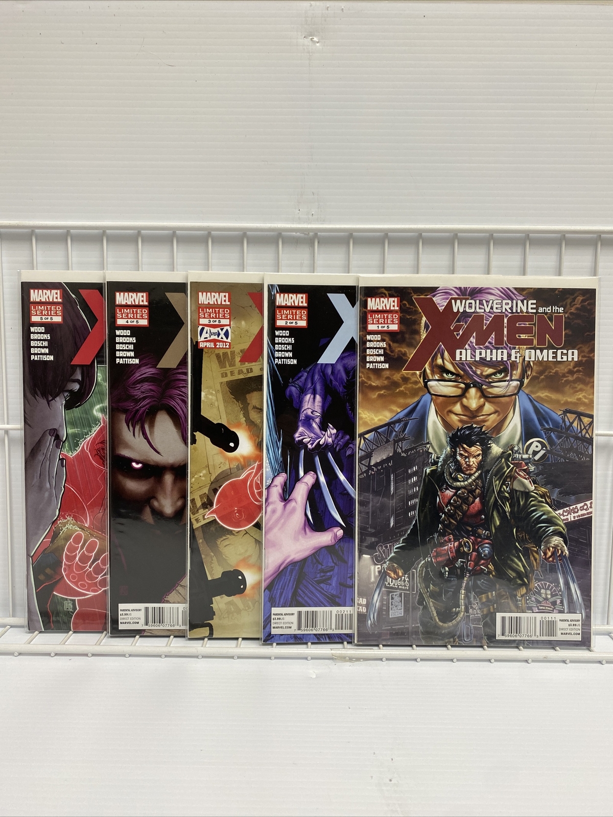 Wolverine And The X-men Alpha & Omega set 1-5 Marvel Comics **NM 9.0 ...