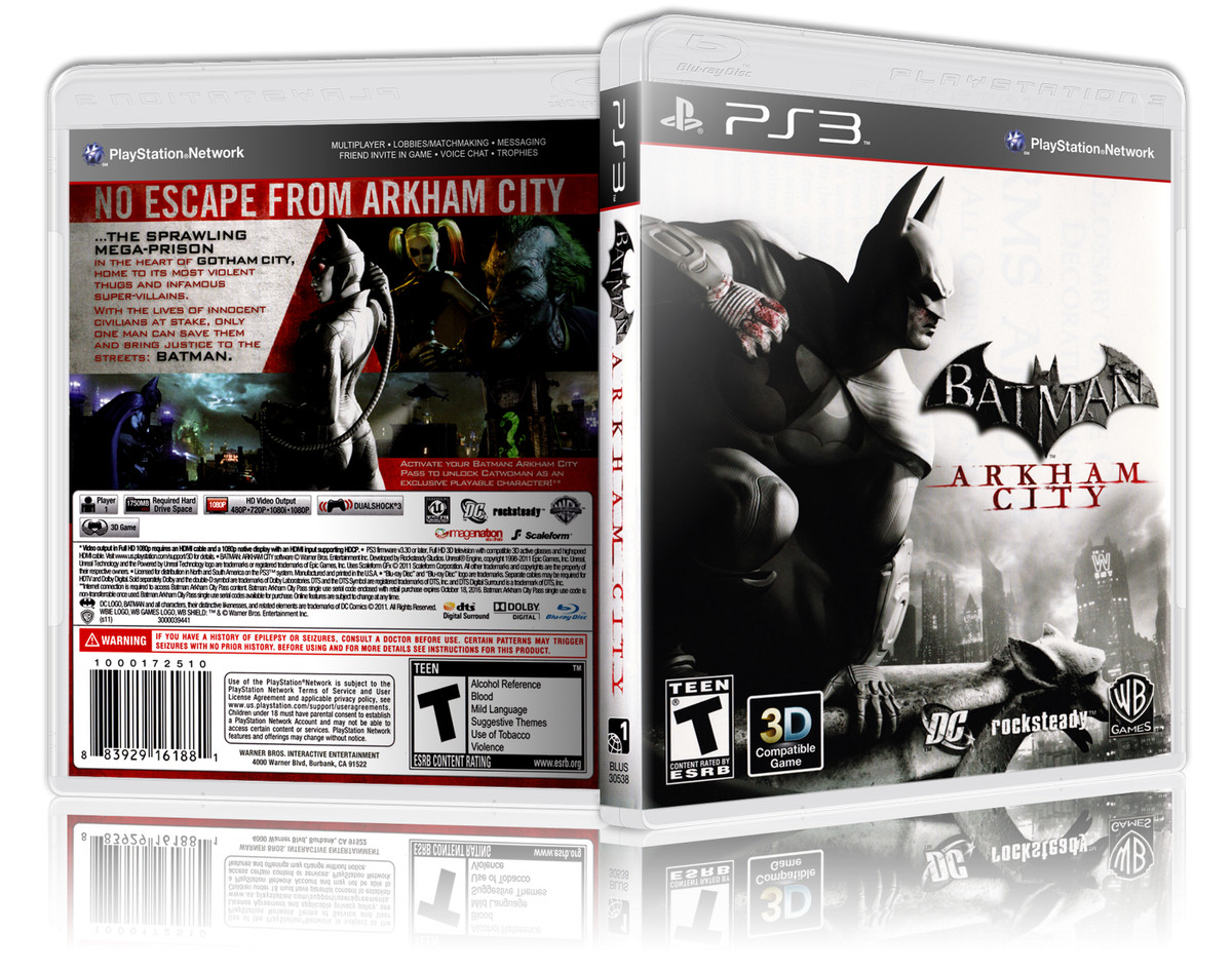 Batman Arkham Origins Cover Ps3