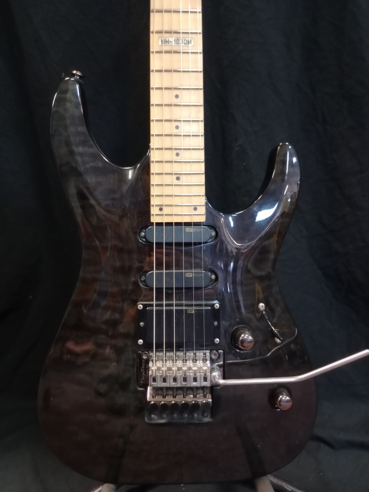 ESP LTD MH-103 QM w/Active Pickups HSS Dark Gray *** FREE SHIPPING ...