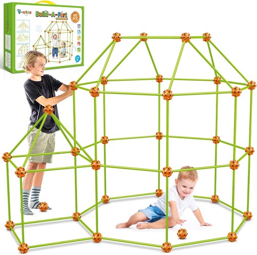 180 Pack Fort Building Kits for Age 4, 5, 6, 7, 8+ Years Old | eBay