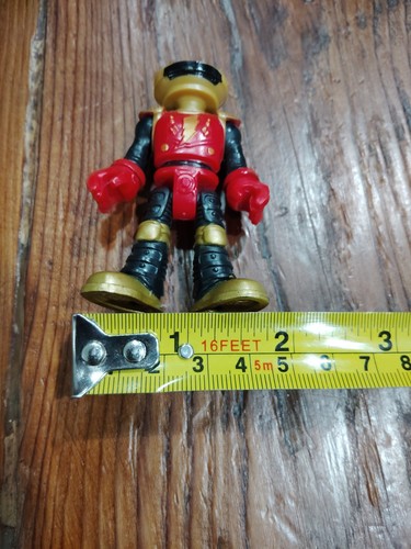Fisher Price Imaginext Power Rangers Red Robot goober Gold helmet Alpha ...