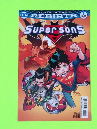 Super Sons #1 2017 DC Comics 1st App High Grade Comic Book P21-134 | eBay