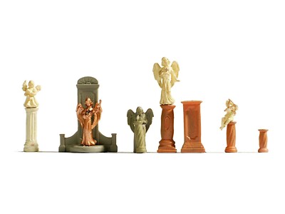 HO Scale Accessories - 14872 - Tomb Monuments & Statues | eBay Australia