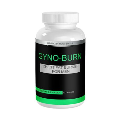 Gyno-Burn Gynecomastia Pills Male Chest Fat Burner Reduces Breast Fat ...