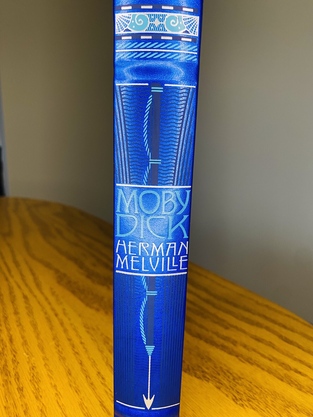 Moby Dick by Herman Melville, Leather bound collectors edition AMAZING ...