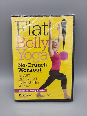 Flat Belly Yoga No Crunch Workout Blast Belly Fat in Minutes a Day DVD ...