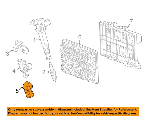GM OEM 09-24 Acadia Limited Electrical Ignition System-Knock Sensor ...