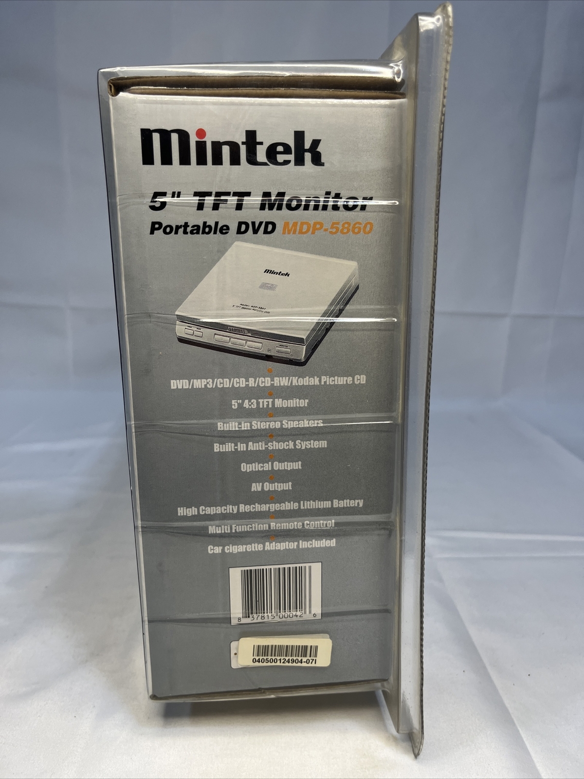 Mintek MDP-5860 Portable DVD Player (5") for sale online | eBay