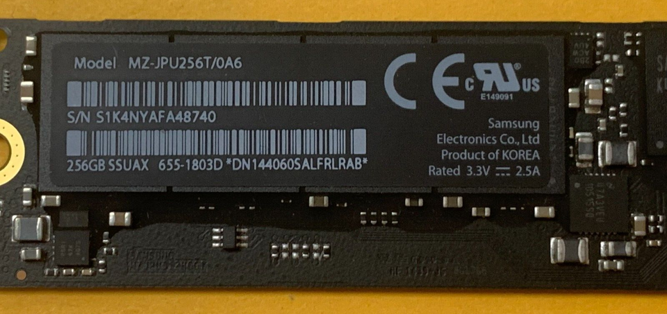 🟢Samsung 256GB SSD Solid State Drive SSUAX MZ-JPU256T/0A6 655-1803D | eBay