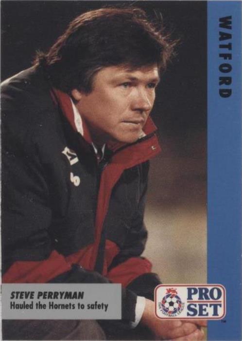 1991-92 Pro Set English League Fixtures - Steve Perryman #45 for sale ...