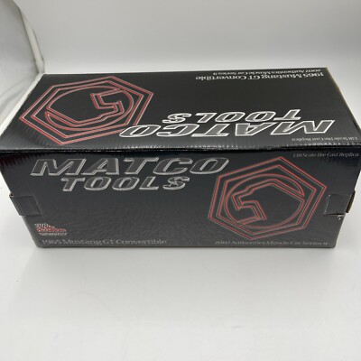 1/18 Diecast MATCO TOOLS 1965 Ford Mustang GT convertible | eBay
