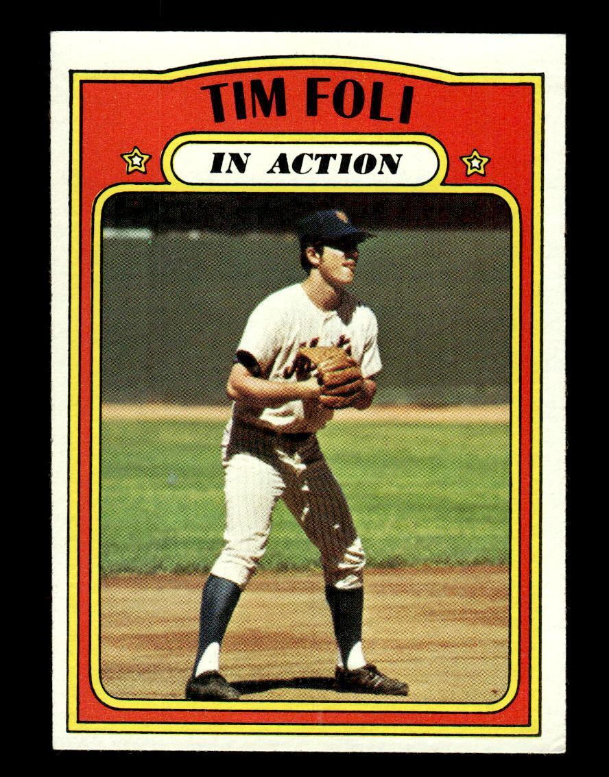 1972 Topps #708 Tim Foli New York Mets | eBay