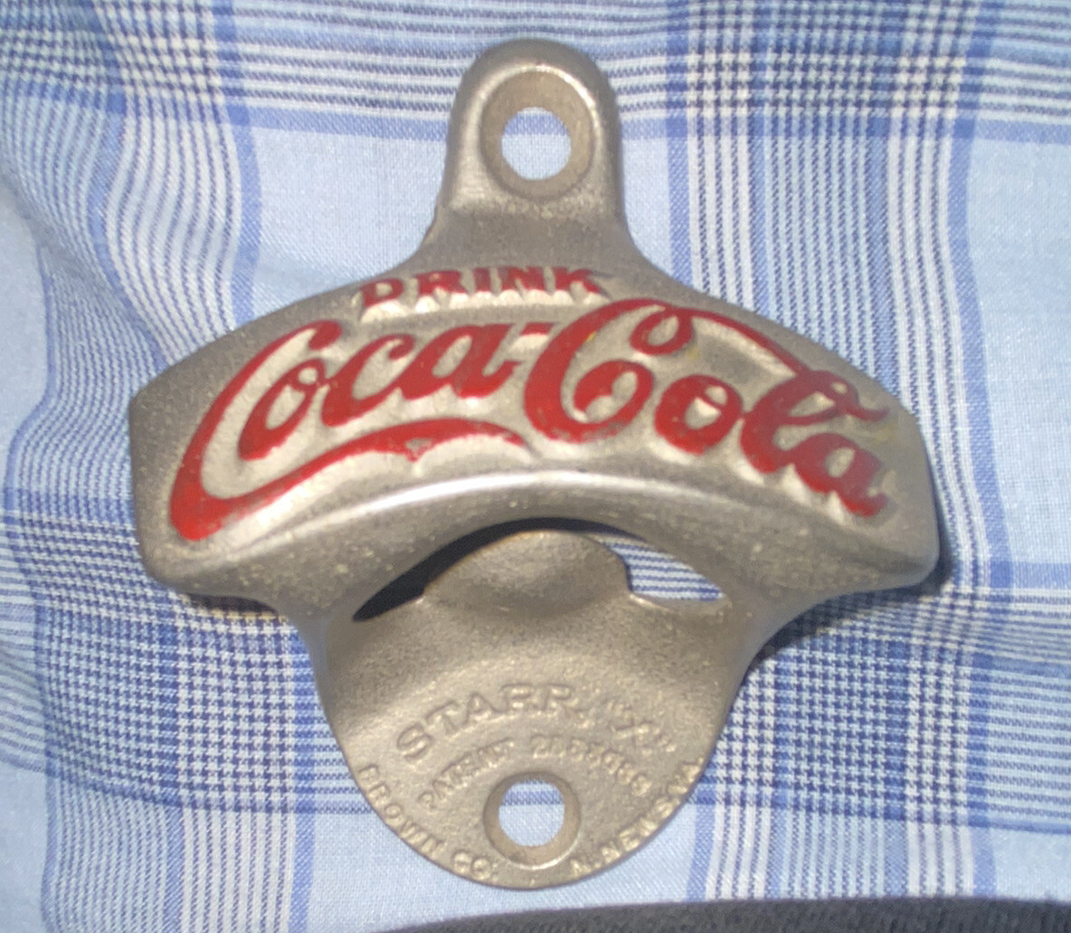 PAT'D 1925 MADE in USA *NOS ANTIQUE COCA COLA BOTTLE OPENER STARR X | eBay